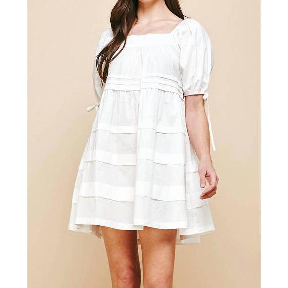 Pinch | Dresses | New Pinch Charlie Mini Dress In Ivory | Poshmark